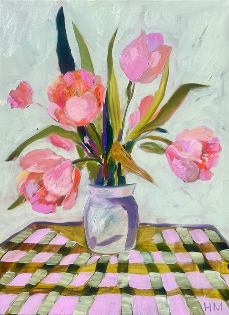 ‘May Muse II’ Original Oil Painting – Helen McCullagh Art