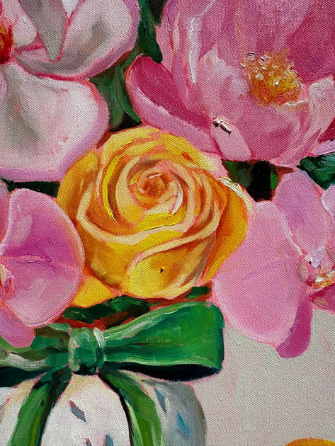 ‘Feels like Christmas' Original Framed Oil Painting – Helen McCullagh Art